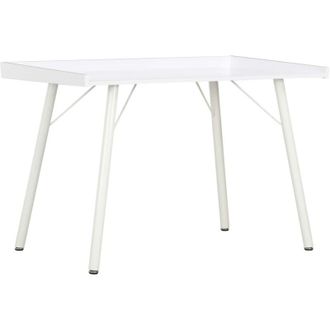 vidaXL Bureau Blanc 90x50x79 cm