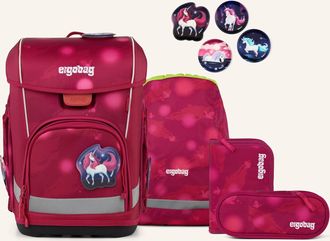 Ergobag Schulranzen-Set Cubo Light Set lila