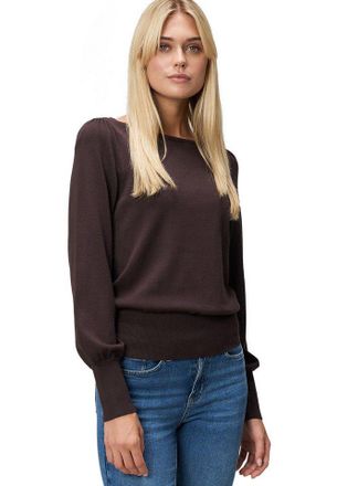 Zero Strickpullover Damen langarm (1-tlg) Struktur