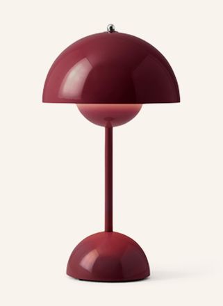 &tradition Tischleuchte Flowerpot vp9 rot