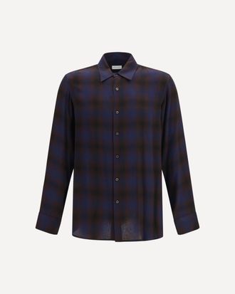Dries Van Noten Check Shirt Male 50