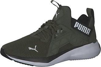 Puma Softride Enzo Nxt Chaussures de Course pour Homme, Green Moss Puma Black Puma White, 44 EU