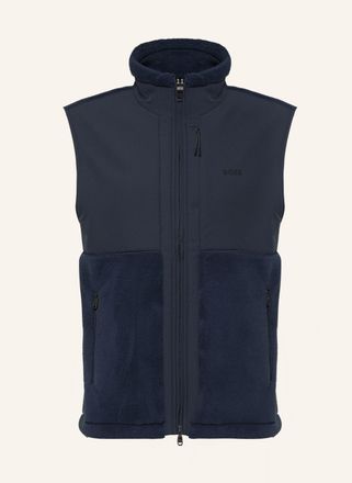 HUGO BOSS Fleeceweste Sveedy blau