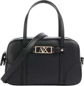 A|X Armani Exchange Femme, Sacs, Noir, Taille: ONE Size Shopper Bag