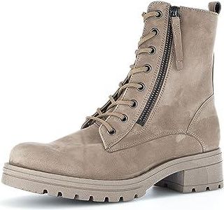 Gabor Femme Bottines, Dame Rangers,Semelle intérieure Amovible,doublées,Bottes,Demi-Bottes,Bottines,Chaudes,Beige (Silk),38 EU / 5 UK