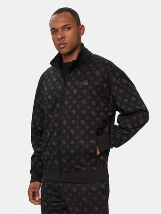 Guess Sweatshirt Z6GQ07 K2849 Schwarz Relaxed Fit