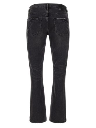 Purple P004 Jeans - Black
