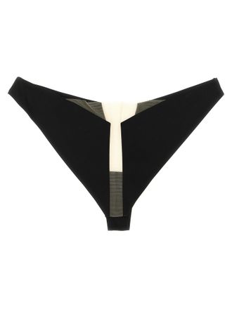 Rick Owens Womens Black Nylon Briefs Clothing
