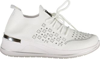 Laura Biagiotti Femme, Chaussures, Blanc, Taille: 41 EU Chaussure de sport &agrave; lacets