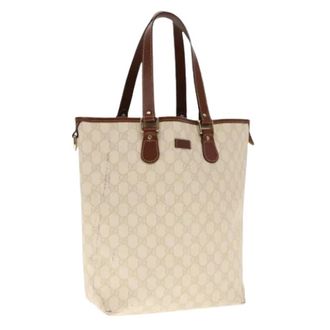 Gucci Pre-owned Vintage Tote Bag - Femme - Pre-owned - Beige - Taille: ONE Size