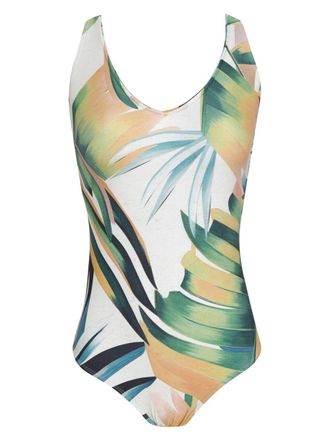 Lygia & Nanny maillot de bain à fleurs - Blanc