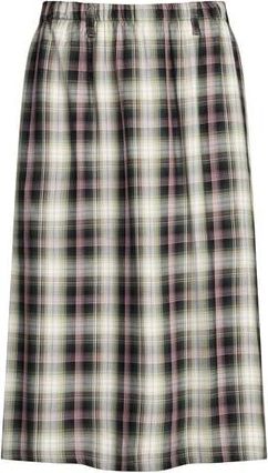 Acne Studios Jupe midi &agrave; carreaux