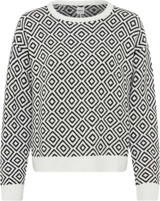 Brax Retro-Charme Strickpullover - - Knitwear - Damen - Wei&szlig; - S