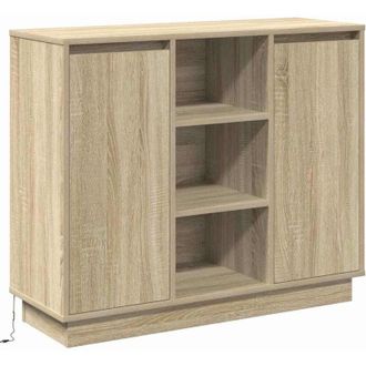 vidaXL Buffet Chêne Sonoma 90 x 32 x 75 cm Bois dingénierie Vidaxl