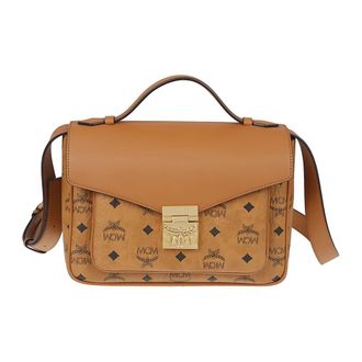 MCM Tracy Satchel - - Bags - Damen - Braun - ONE SIZE