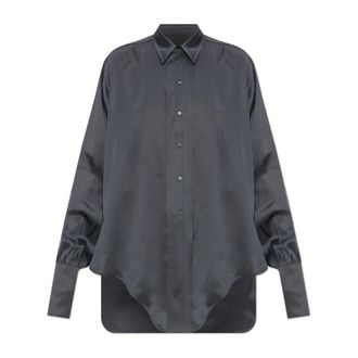 Maison Margiela Satinghemd - - Blouses & Shirts - Damen - Grau - XS