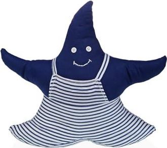 VERSA Türstopper Sternfisch Türstopper Dekorative Türklinke, Maße (H x L x B) 29 x 10 x 27 cm, Farbe Marineblau