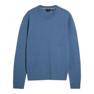 Ted Baker Lounge T Stitch Rundhalspullover, Blau