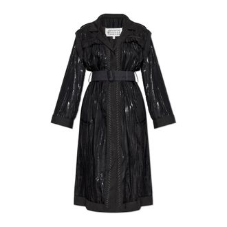Maison Margiela Trench Dress - - Dresses - Damen - Schwarzk - XS