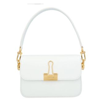 Off-white Plain Binder Kleine Schultertasche - - Bags - Damen - Wei&szlig; - ONE SIZE