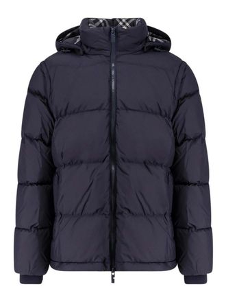 Burberry Blouson Rembourré - Bleu