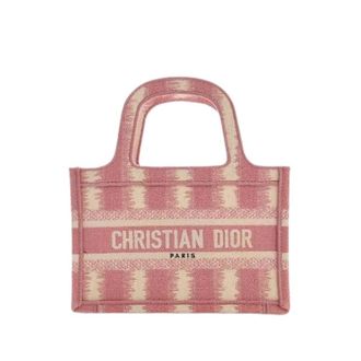 Dior Mini Book Tote Pre-owned - Femme - Pre-owned - Rose - Taille: ONE Size