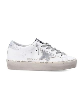 Golden Goose Low-Top Sneaker - Low-Top Vintage-Inspired Leather Sneakers With Met - Gr. 35 (EU) - in Wei&szlig; - f&uuml;r Damen