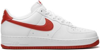 Nike Air Force 1 07 Dragon Red Sneakers - Weiß