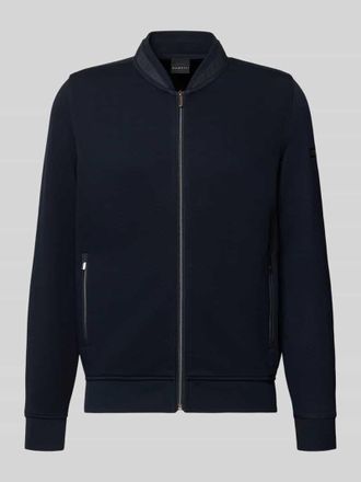 Bugatti Sweatjacke mit Rei&szlig;verschluss