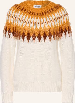 ottod'Ame Ottodame Pullover Mit Glitzergarn beige