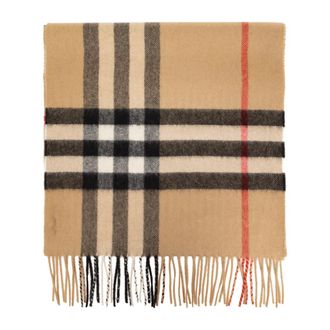 Burberry unisex, Accessoires, Beige, Taille: ONE Size Check Cashmere Scarf