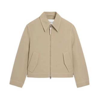 Ami Homme, Vestes, Beige, Taille: L Veste L&eacute;g&egrave;re &agrave; Poches &agrave; Rabat