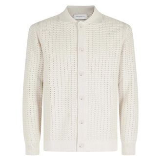 Paolo Pecora Homme, Pulls, Beige, Taille: L Maglia Cardigan