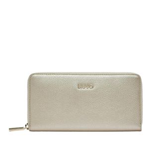 Liu Jo Portefeuille XL zipp&eacute; - Femme - Accessoires - Beige - Taille: XL
