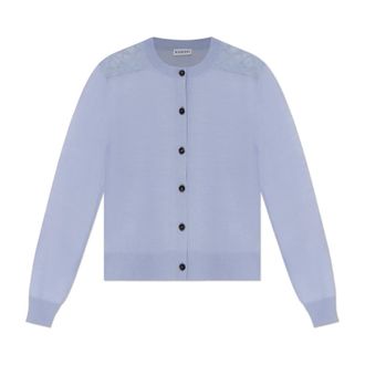 Burberry Wendy Cardigan - - Knitwear - Damen - Blau - XL