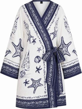 Farm Rio Farm Rio, Femme, Blouses et Chemises, Blanc, Taille: 40 FR Mini-robe