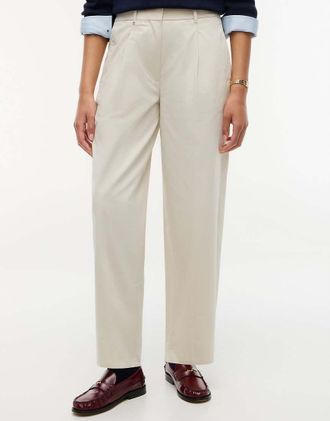 Tommy Hilfiger chino barrel pliss&eacute; en limon clair-Neutre
