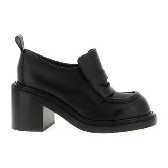 Moschino Olivia Loafer mit Absatz - - Shoes - Damen - Schwarzk - 37 EU