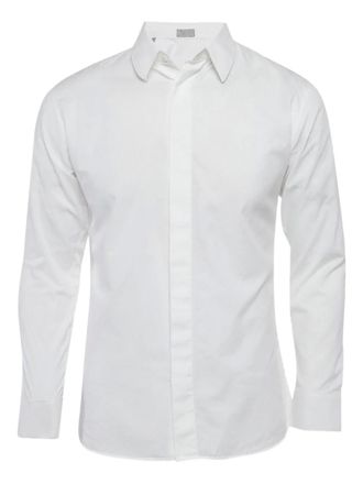 Dior Hemd aus Jacquard - Wei&szlig;