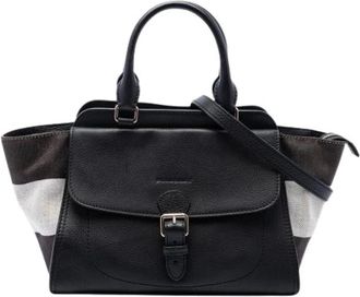 Burberry Pre-owned Harcourt Satchel - - Pre-owned - Damen - Schwarzk - ONE SIZE