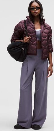 lululemon Align Palazzo-Hose Normale L&auml;nge f&uuml;r Frauen - Gr&ouml;&szlig;e 10 in Grape Mist