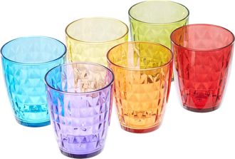 Tognana Edelstein, Sechsgläser, mehrfarbig, 32,99 x 15,49 x 10,01 cm; 1,59 kg