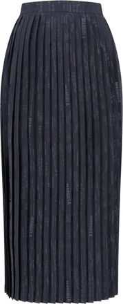 Maison Margiela Pleated Midi Skirt