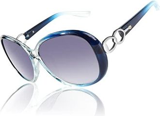 CGID Retro grand cadre Designer surdimensionné Ladies Lunettes de soleil pour femmes Lunettes de soleil UV Polarized Shades Lunettes avec strass MJ85