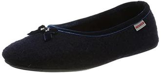 Giesswein Hohenau, Chaussons Femme, Bleu (Ocean), 36 EU