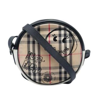 Burberry Sac bandouli&egrave;re en toile Pre-owned - Femme - Pre-owned - Beige - Taille: ONE Size