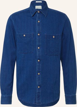GANT Jeanshemd Regular Fit blau