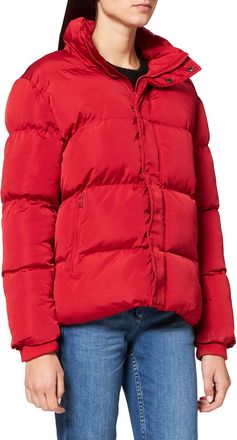 LTB Jeans Damen Yojite Aufwärm-Jacke, Crimson 11601, S