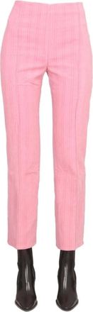 Baum Und Pferdgarten Femme, Pantalons, Rose, Taille: 40 FR Striped Cropped Pantalons