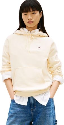 Tommy Jeans Damen Tjw Reg S Flag Hoodie Dw0Dw19958 Pullover Hoodie, BEIGE (Almost Yellow), XL